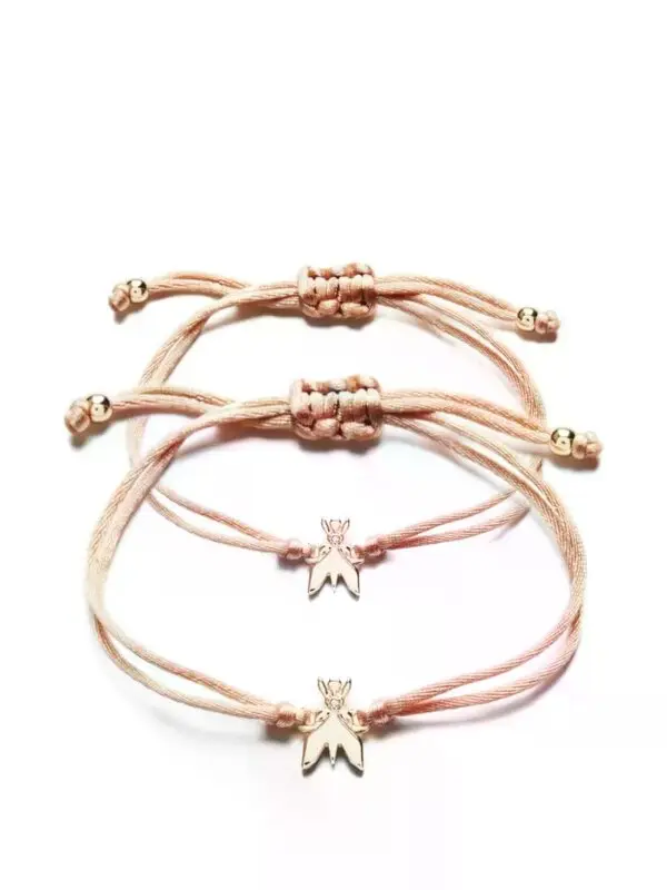 Patrizia Pepe Lucky Fly Charm Bracelet - Pink