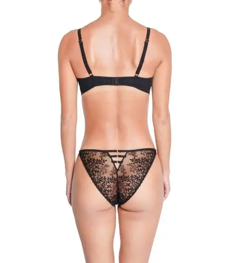 HUIT Desir Lace Bikini - Black