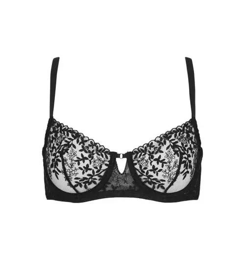 HUIT Desir Underwire Bra - Black