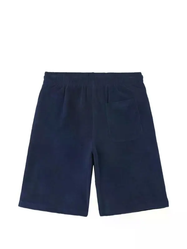 Off-White Terrycloth Track Shorts - Blue