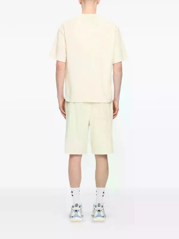 Off-White Logo-pattern Terrycloth T-shirt