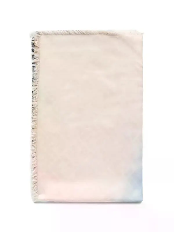 Fendi Ff Fringed-trim Scarf
