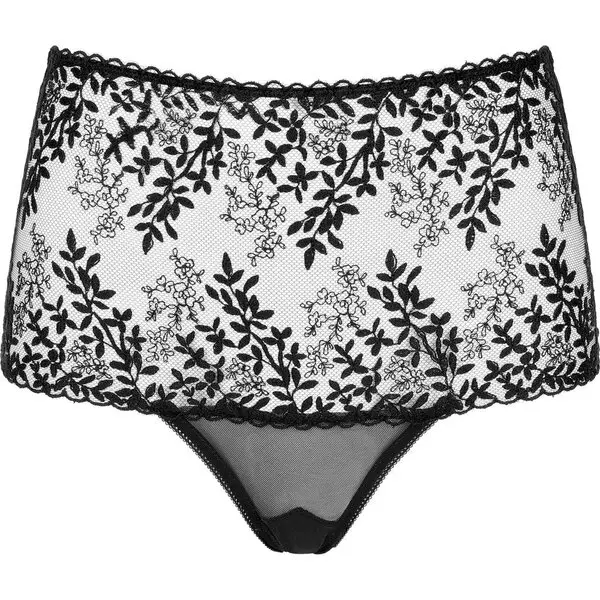 HUIT Desir High Waisted Bikini - Black