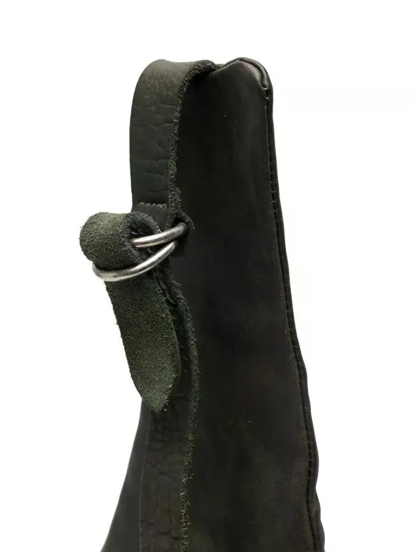 Guidi Leather Shoulder Bag - Green
