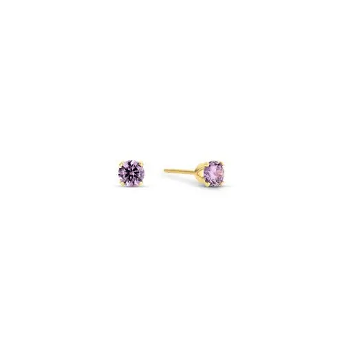 SET & STONES Stud Earrings - Gold/july