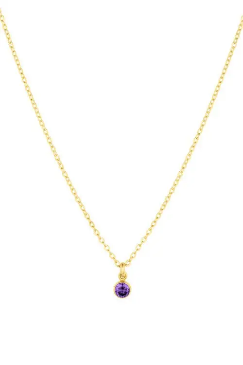SET & STONES Necklace - Silver/april