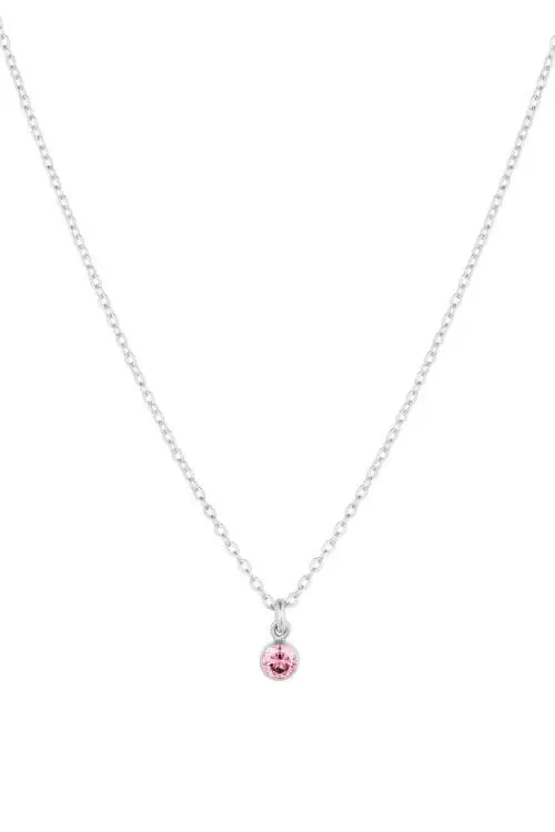 SET & STONES Necklace - Silver/october