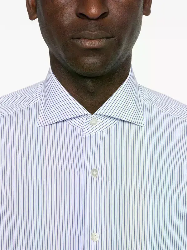 BORRIELLO NAPOLI Striped Shirt