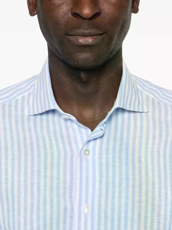 BORRIELLO NAPOLI Striped Shirt