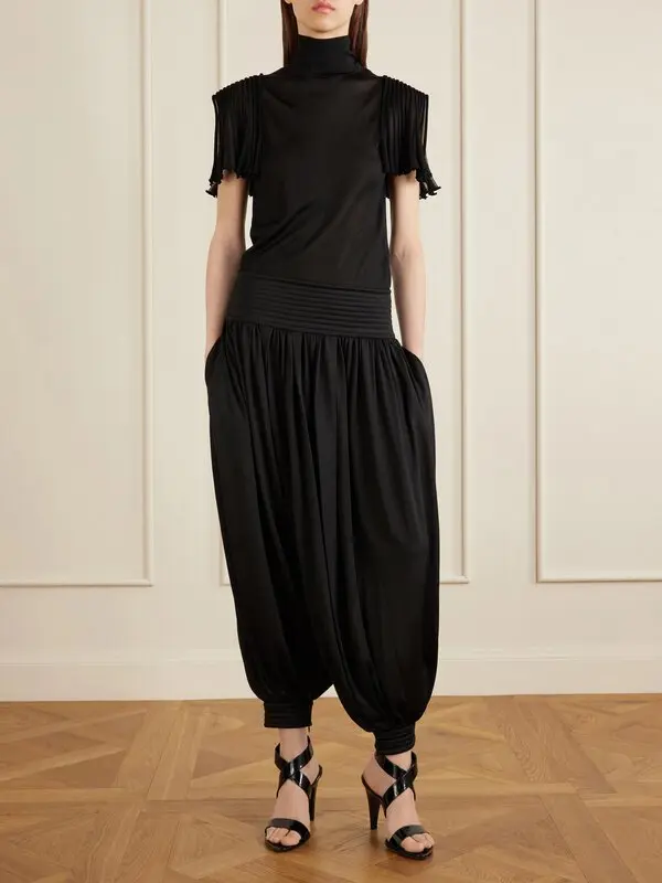 Alaïa Wool-blend Balloon Pants