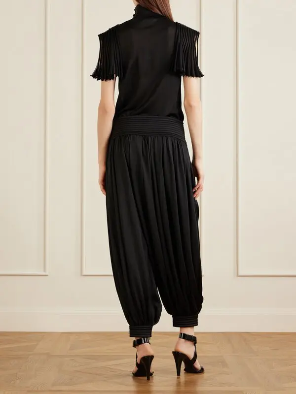 Alaïa Wool-blend Balloon Pants