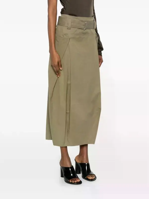 Sú Midi Skirt With Belt