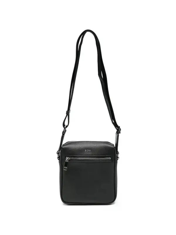 BOSS Zip Crossbody Bag - Black