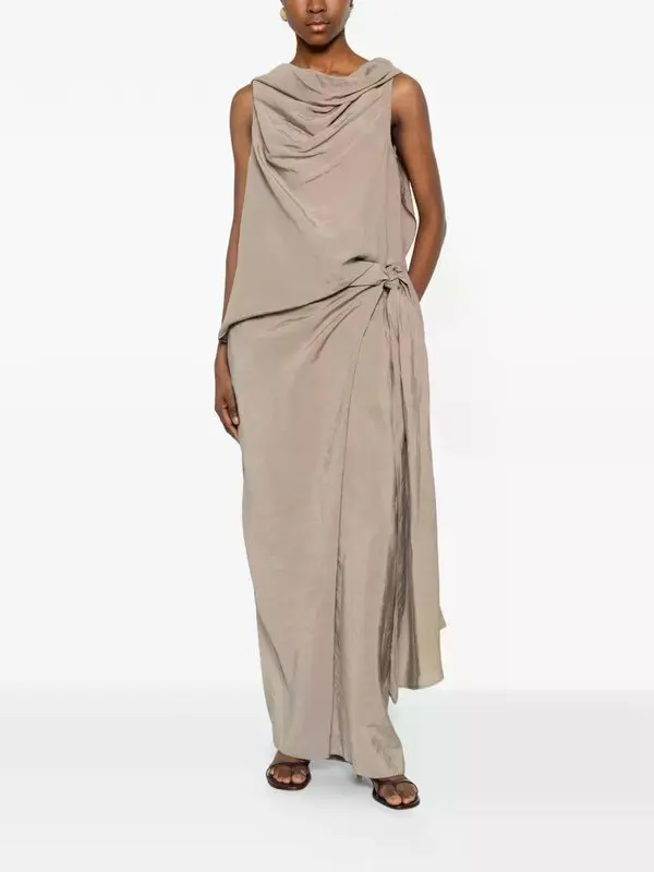 Sú Knot-detail Trousers