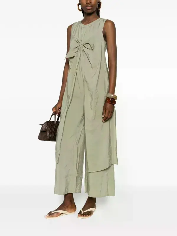 Sú Bow Detail Wide Leg Jumpsuit
