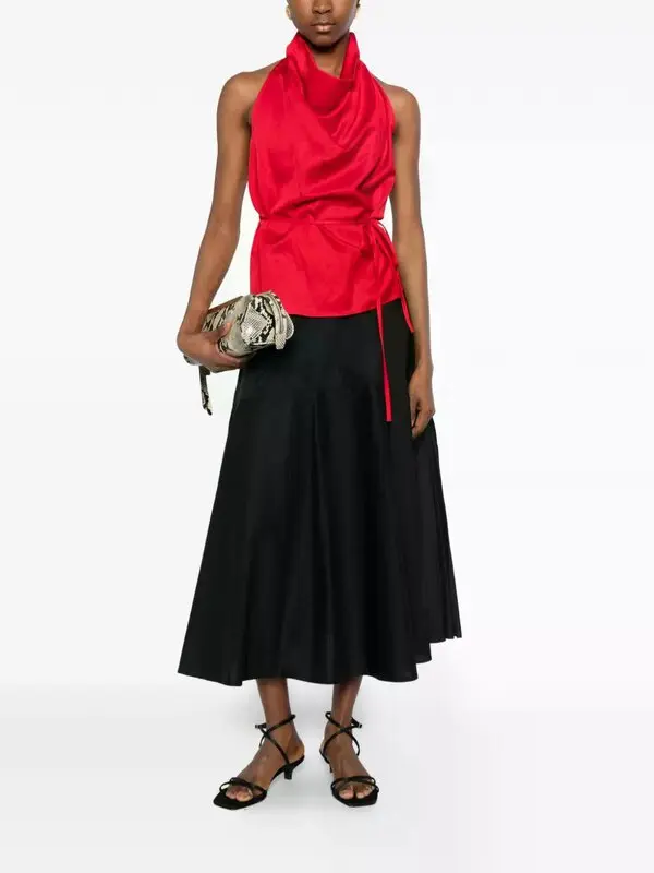 Sú A-line Skirt With Concealed Fastening