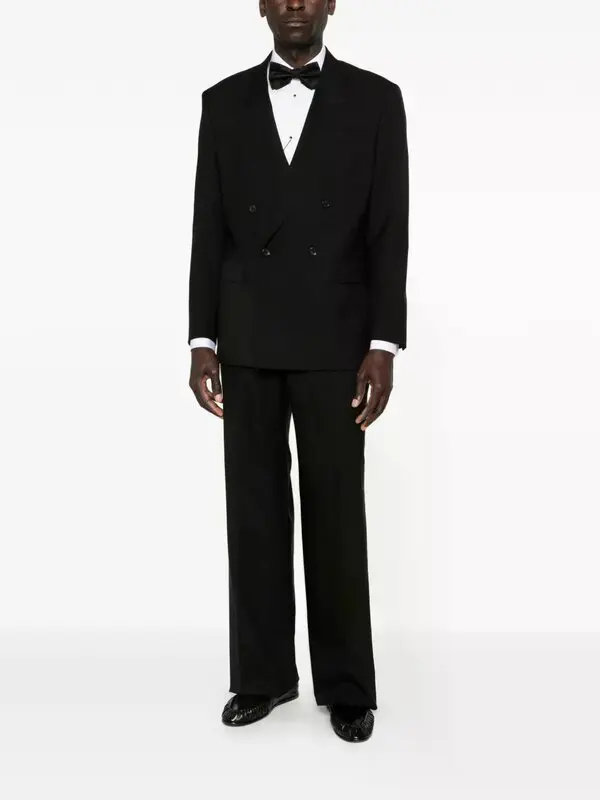 REVERES 1949 Double-breasted Suit - Black