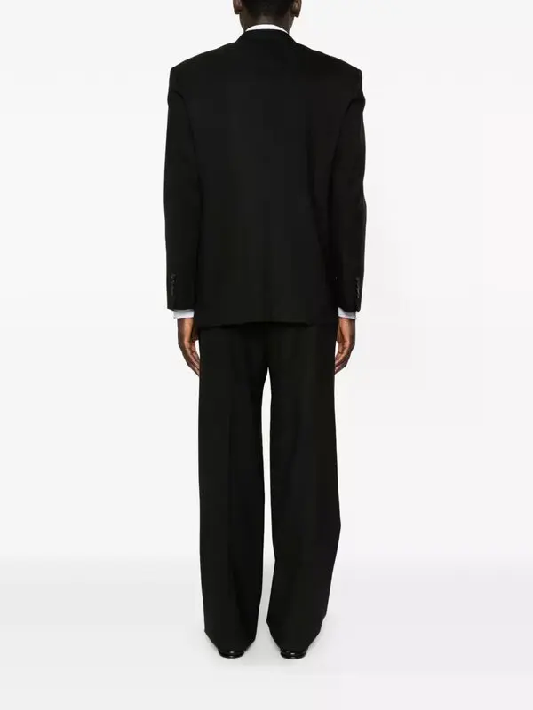 REVERES 1949 Double-breasted Suit - Black