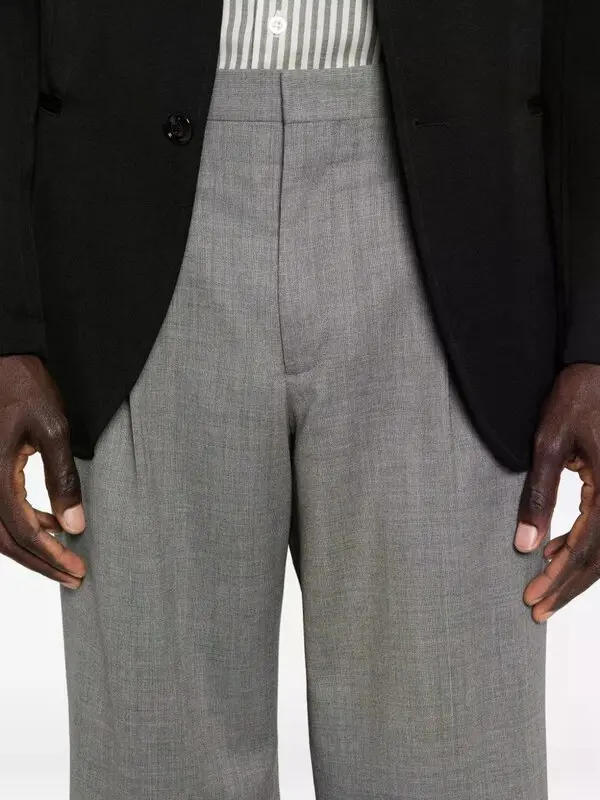 SUNFLOWER Pleated Trousers - Grey