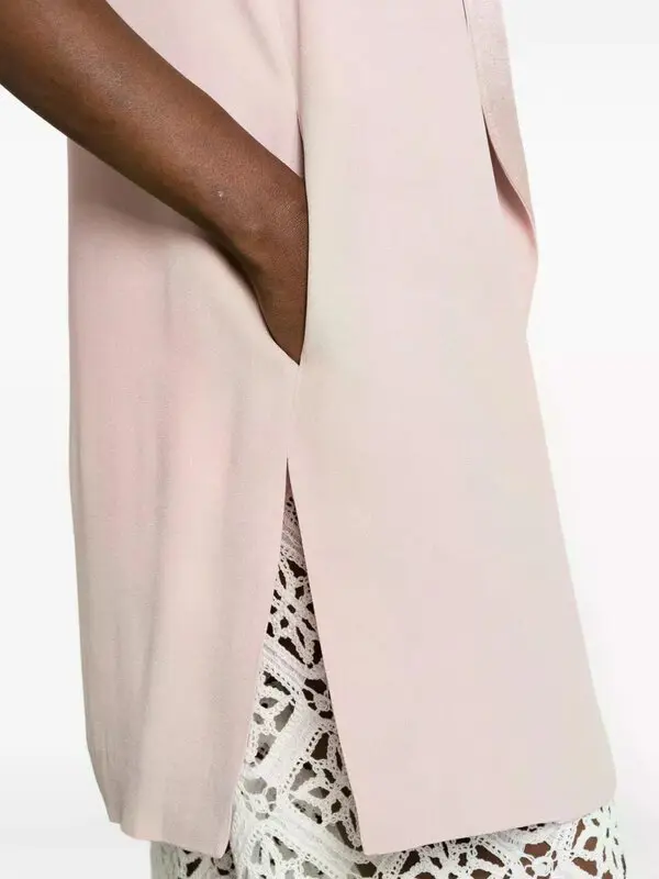 Antonelli Firenze Shawl-collar Gilet - Pink