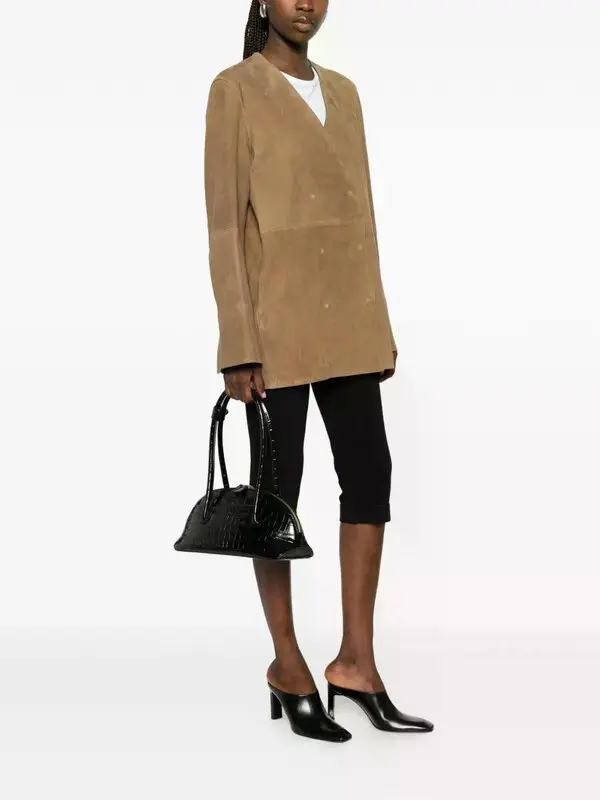 TOTEME Double-breasted V-neck Jacket