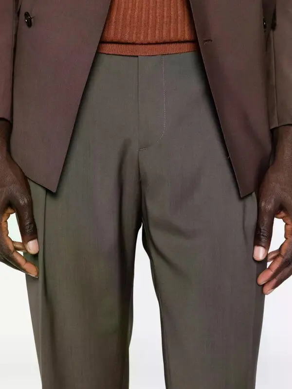 BRIGLIA 1949 Pleated Trousers - Green