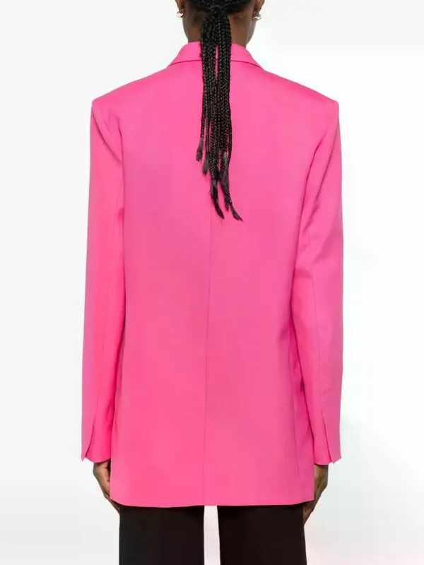 Alberta Ferretti Double-breasted Jacket - Pink