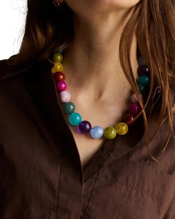 Baublebar Jane Semi Precious Stone Beaded Necklace
