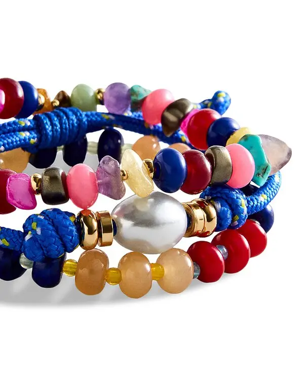 Baublebar Bold Type Bracelet Set - Multi