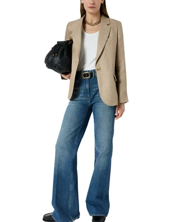 Gerard Darel Taliya Buttoned Jacket - Sand