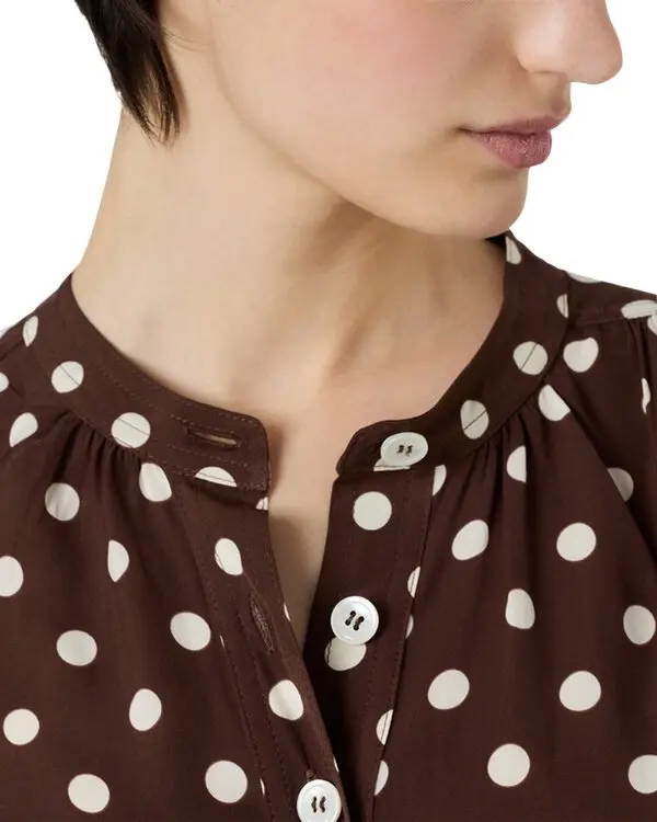 Gerard Darel Cayane Tunisian Collar Top