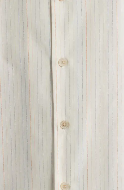 Paul Smith Stripe Regular Fit Cotton Button-up Shirt - Multi Coloured