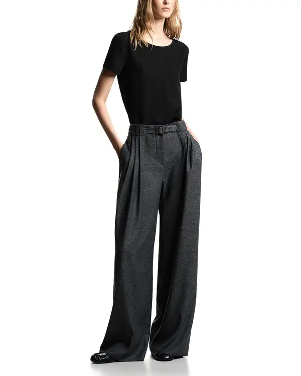 Emporio Armani Boat Neck Blouse