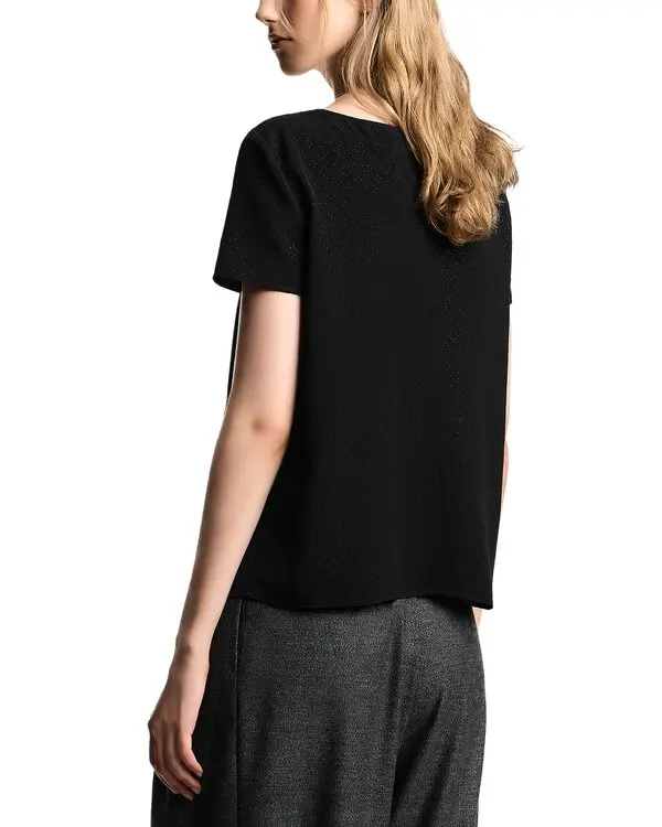 Emporio Armani Boat Neck Blouse
