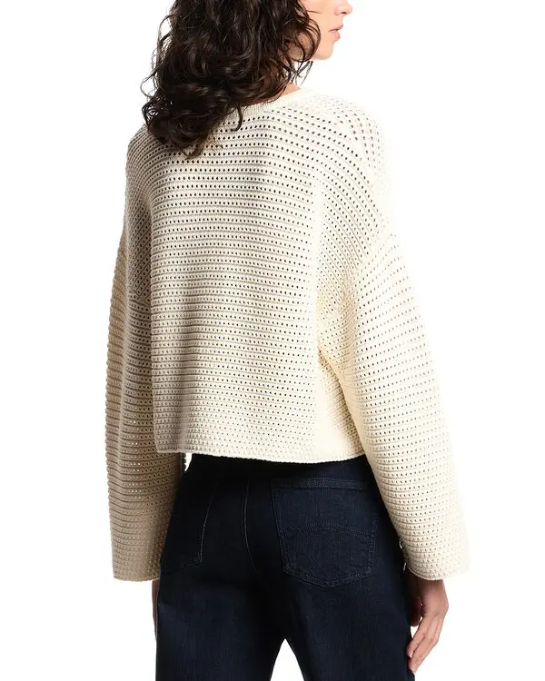 Emporio Armani Perforated Link Stitch Sweater