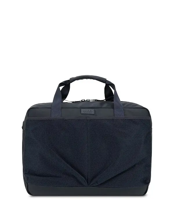 Boggi Milano Technical Overnight Bag - Navy Blue