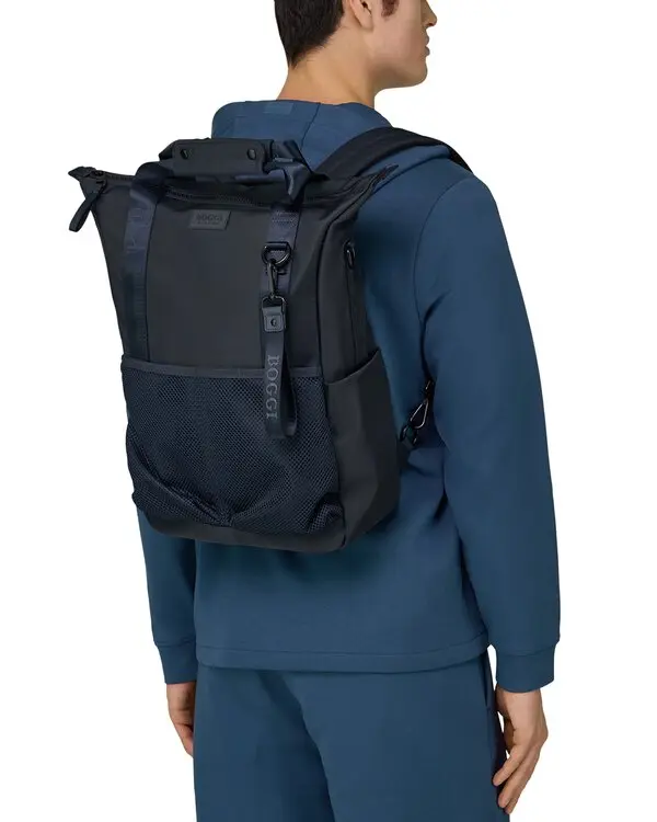 Boggi Milano Technical 3-way Bag - Navy Blue