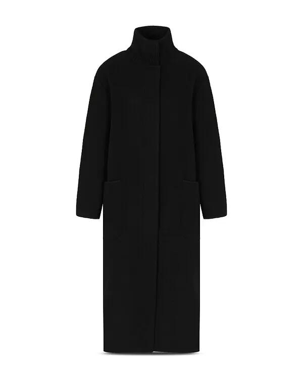 Emporio Armani Wool And Cotton Coat