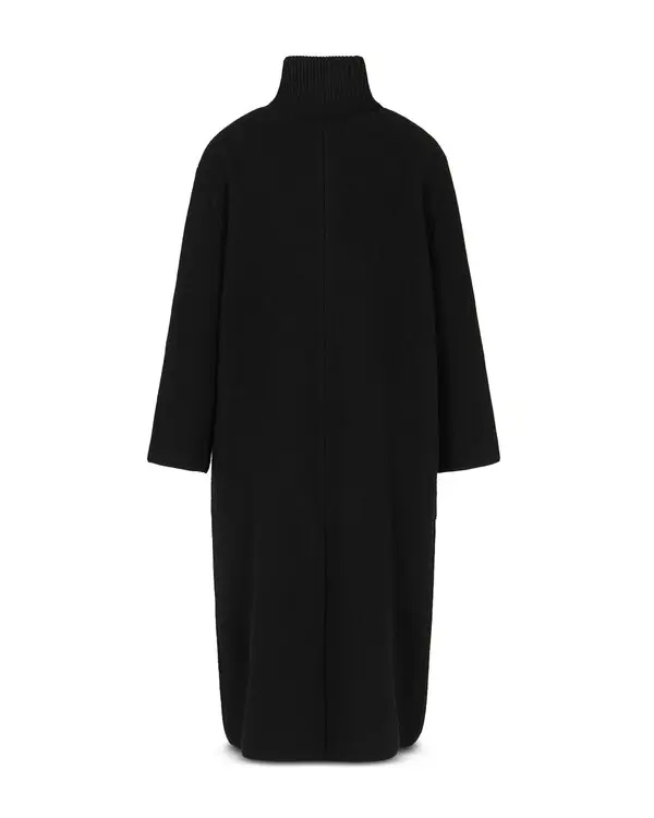 Emporio Armani Wool And Cotton Coat