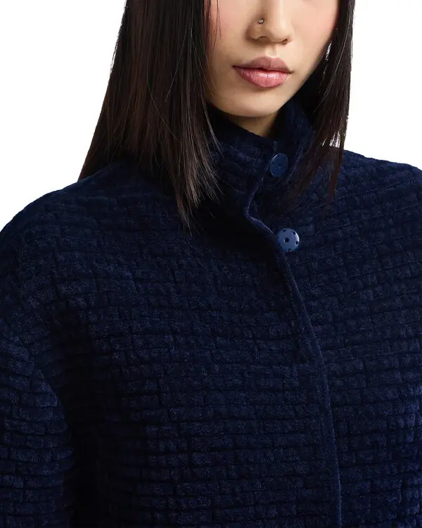 Emporio Armani Terry Effect Chenille Jacket
