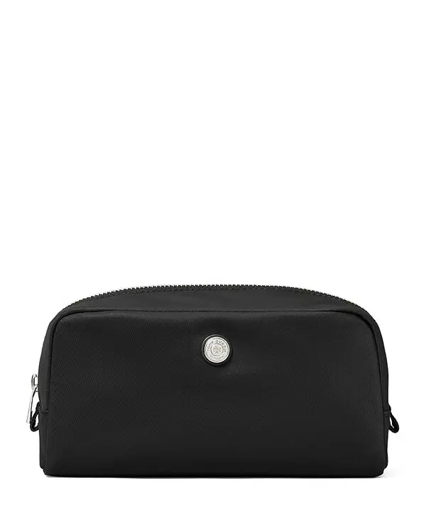 Tory Burch Twist Medium Nylon Cosmetic Case - Black