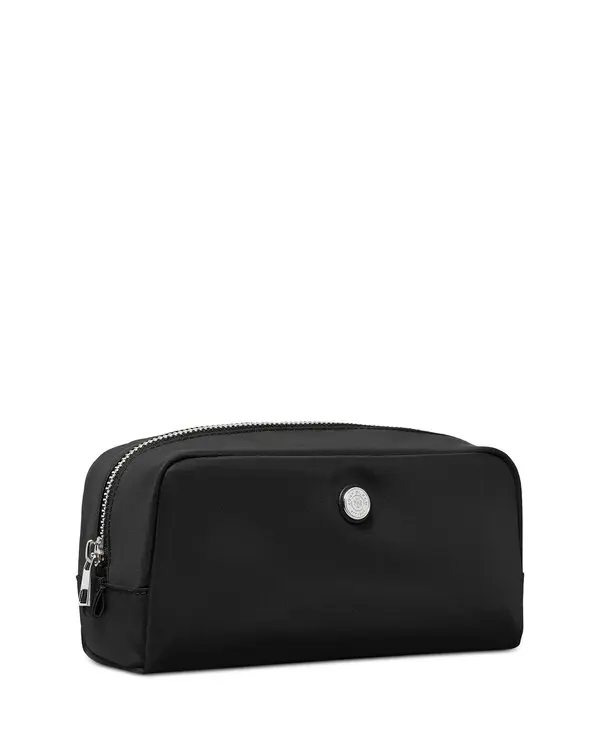 Tory Burch Twist Medium Nylon Cosmetic Case - Black