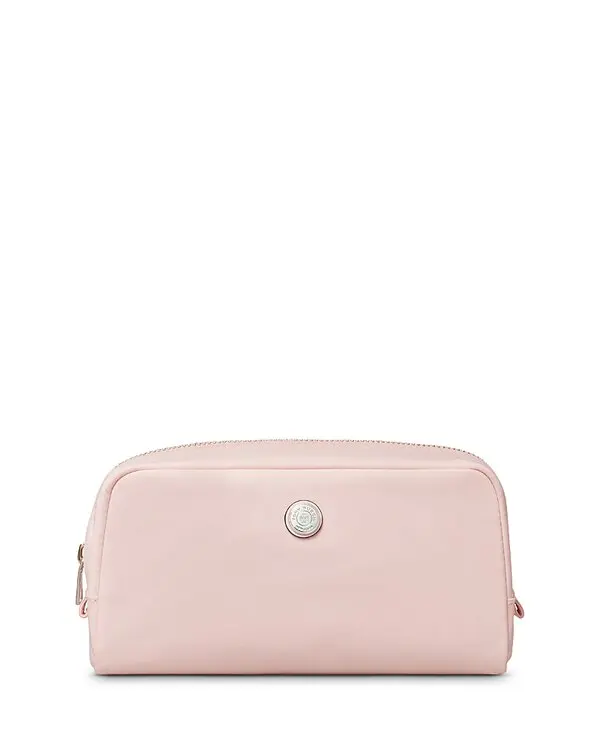 Tory Burch Twist Medium Nylon Cosmetic Case - Rose Mist
