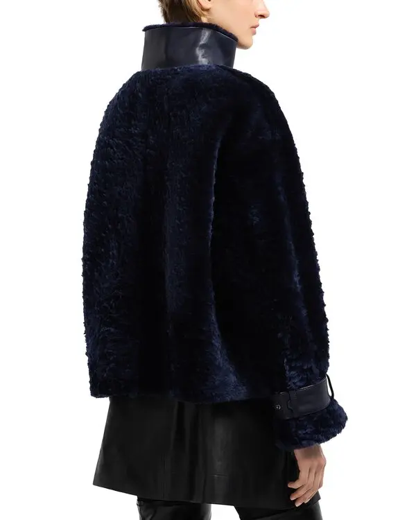 Emporio Armani Shearling Blouson Jacket