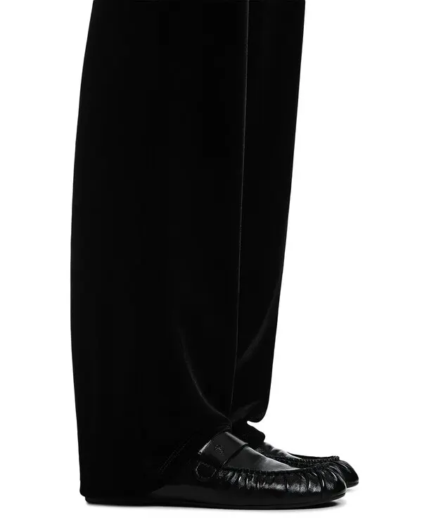 Emporio Armani Stretch Chenille Jersey Trousers