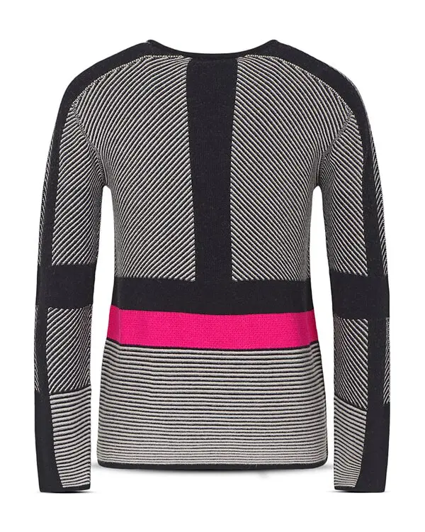 Emporio Armani Jacquard Stripe Sweater