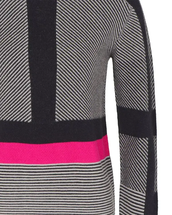 Emporio Armani Jacquard Stripe Sweater