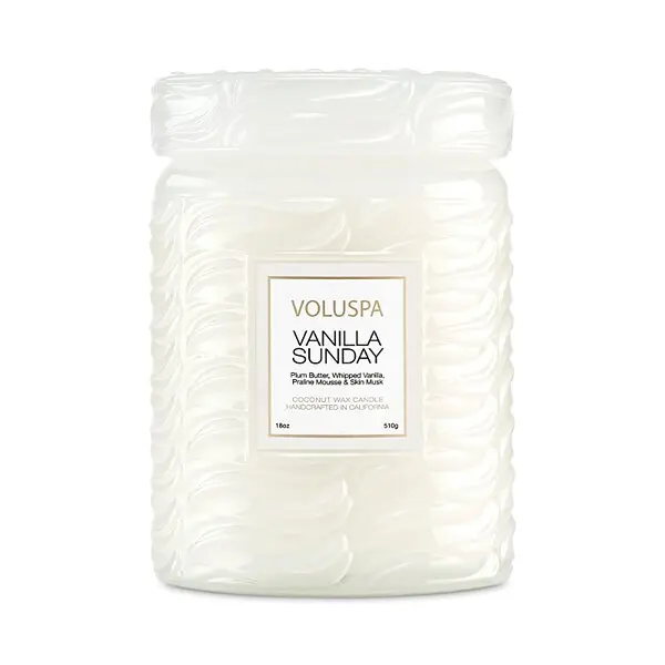 Voluspa Vanilla Sunday Large Jar Candle 18 Oz - No Color