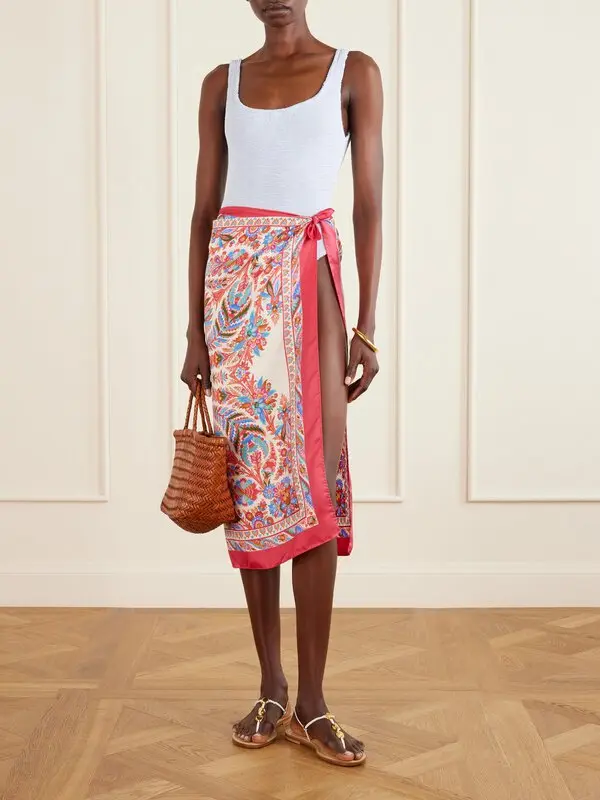 Etro Norma Paisley-print Silk-twill Scarf