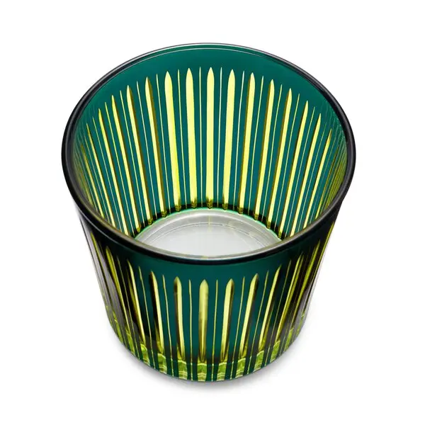 L'Objet Prism Ice Bucket & Tongs - Green
